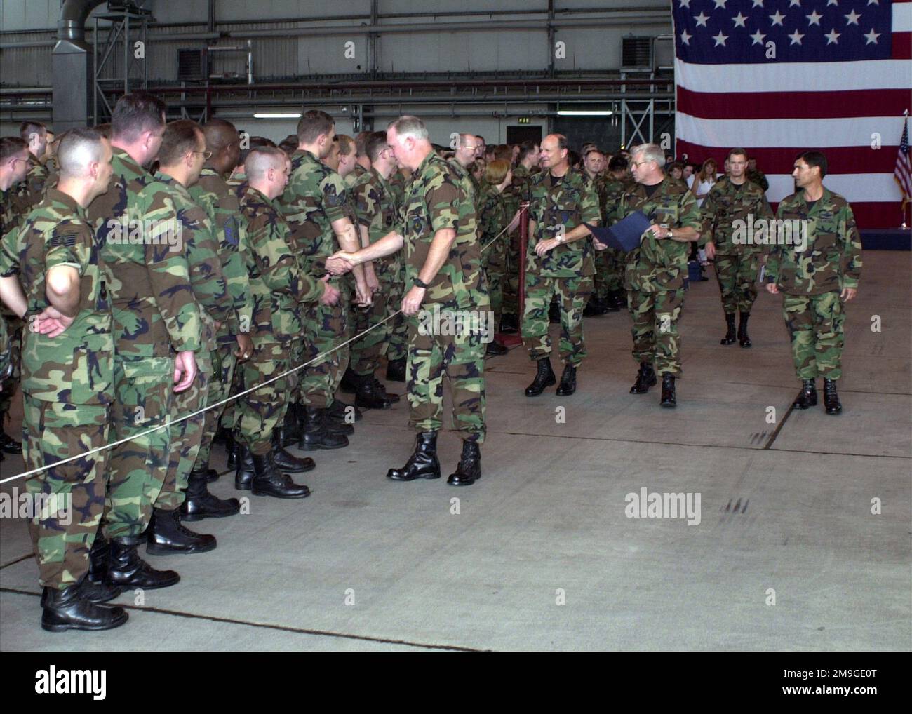 General (GEN) Michael Ryan, Air Force CHIEF of STAFF, shakes hands on ...