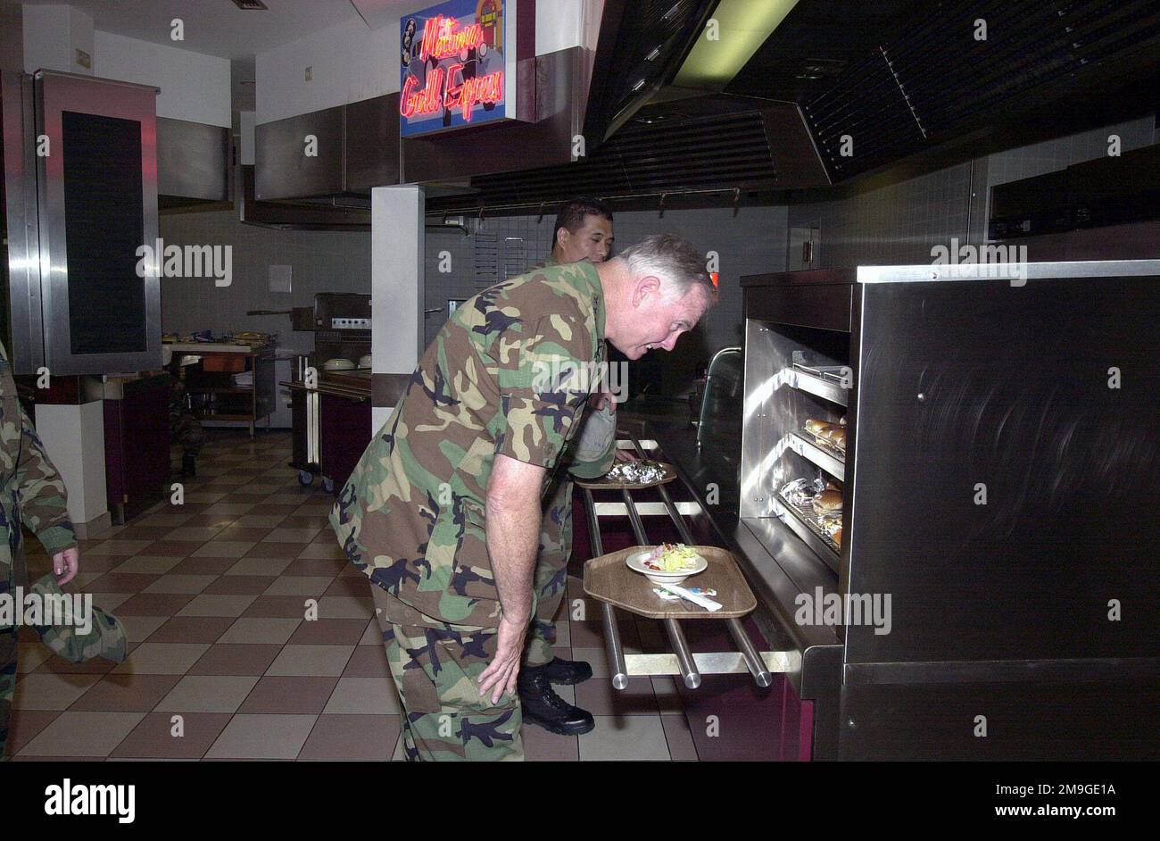 General Michael E. Ryan, Air Force CHIEF of STAFF, decides what to eat ...