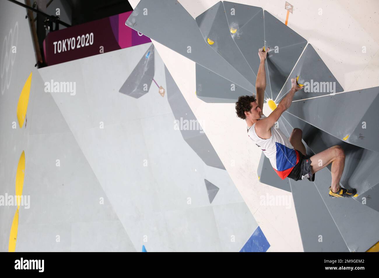 AUG 5, 2021 - TOKYO, JAPAN: Adam ONDRA of Czech Republic competes in ...