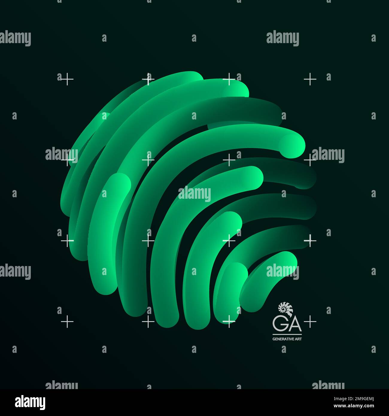 Vector Art Illustration Dynamic Effect Cover Design Template Can Be Used For Advertising