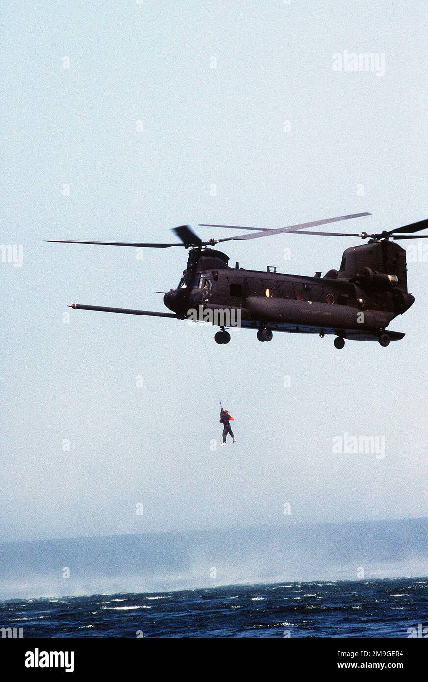 US Army MH-47E Chinook operated by Company "B", 2nd Battlion 160th ...