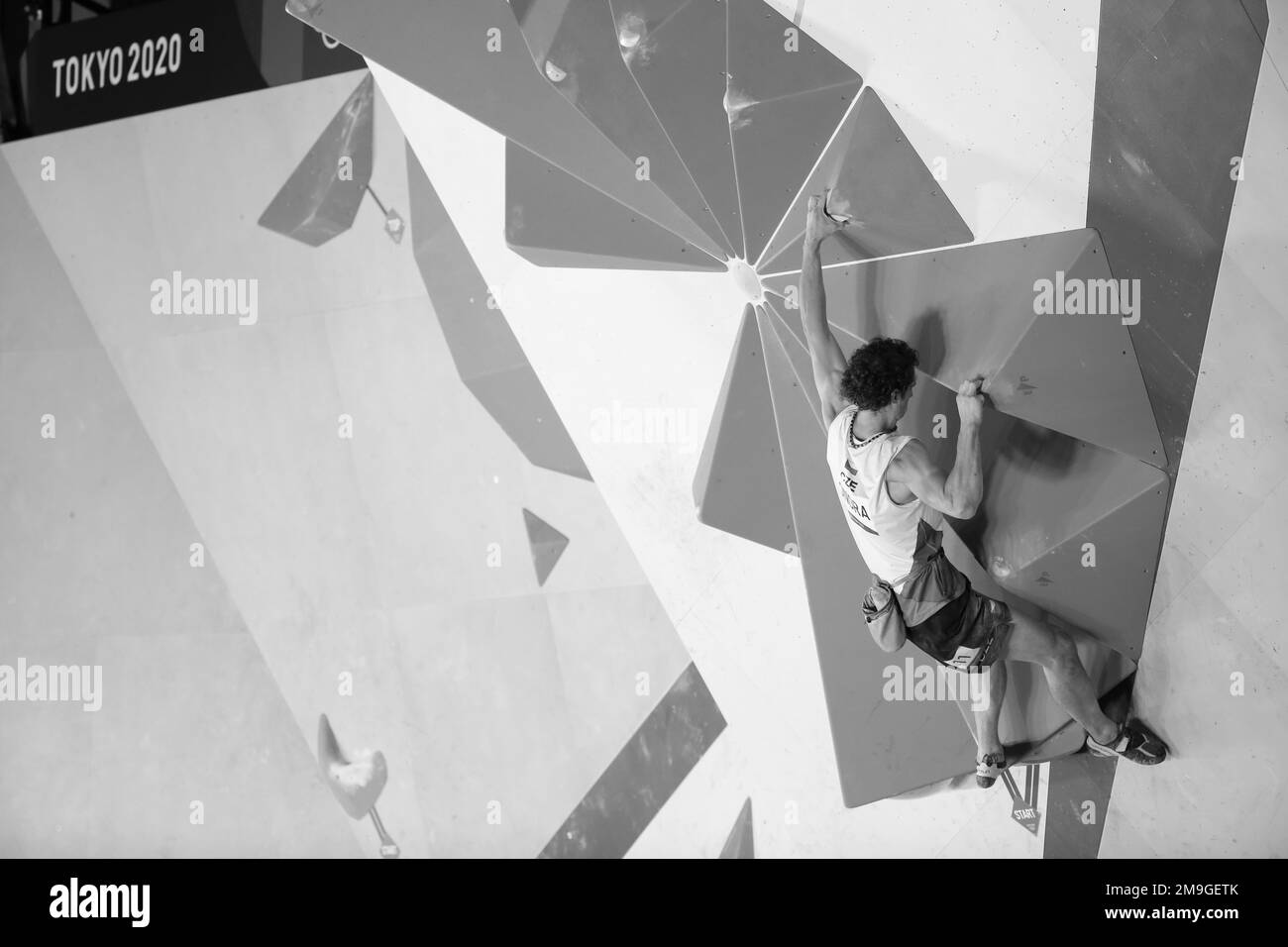 AUG 5, 2021 - TOKYO, JAPAN: Adam ONDRA of Czech Republic competes in ...