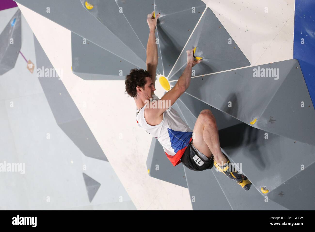 AUG 5, 2021 - TOKYO, JAPAN: Adam ONDRA of Czech Republic competes in ...