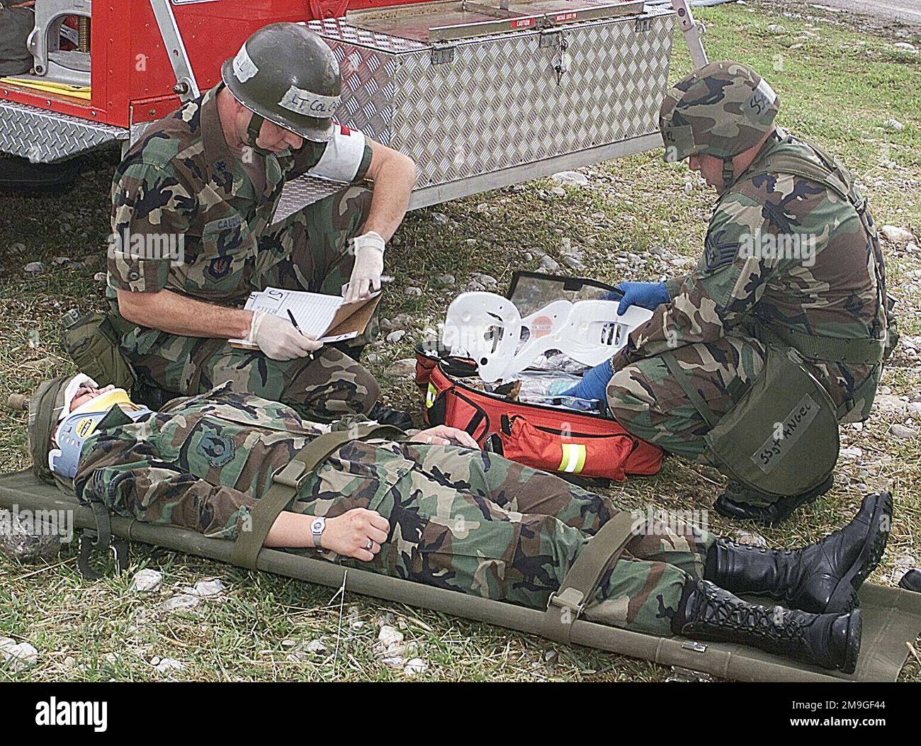 010809-F-7372C-010. [Complete] Scene Caption: Lieutenant Colonel John ...