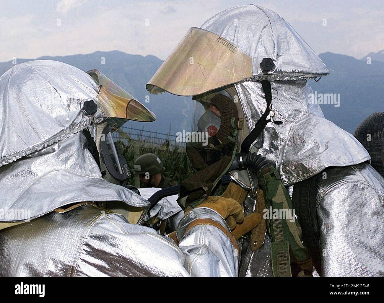 010809-F-7372C-005. [Complete] Scene Caption: Aviano Fire Fighters in J ...