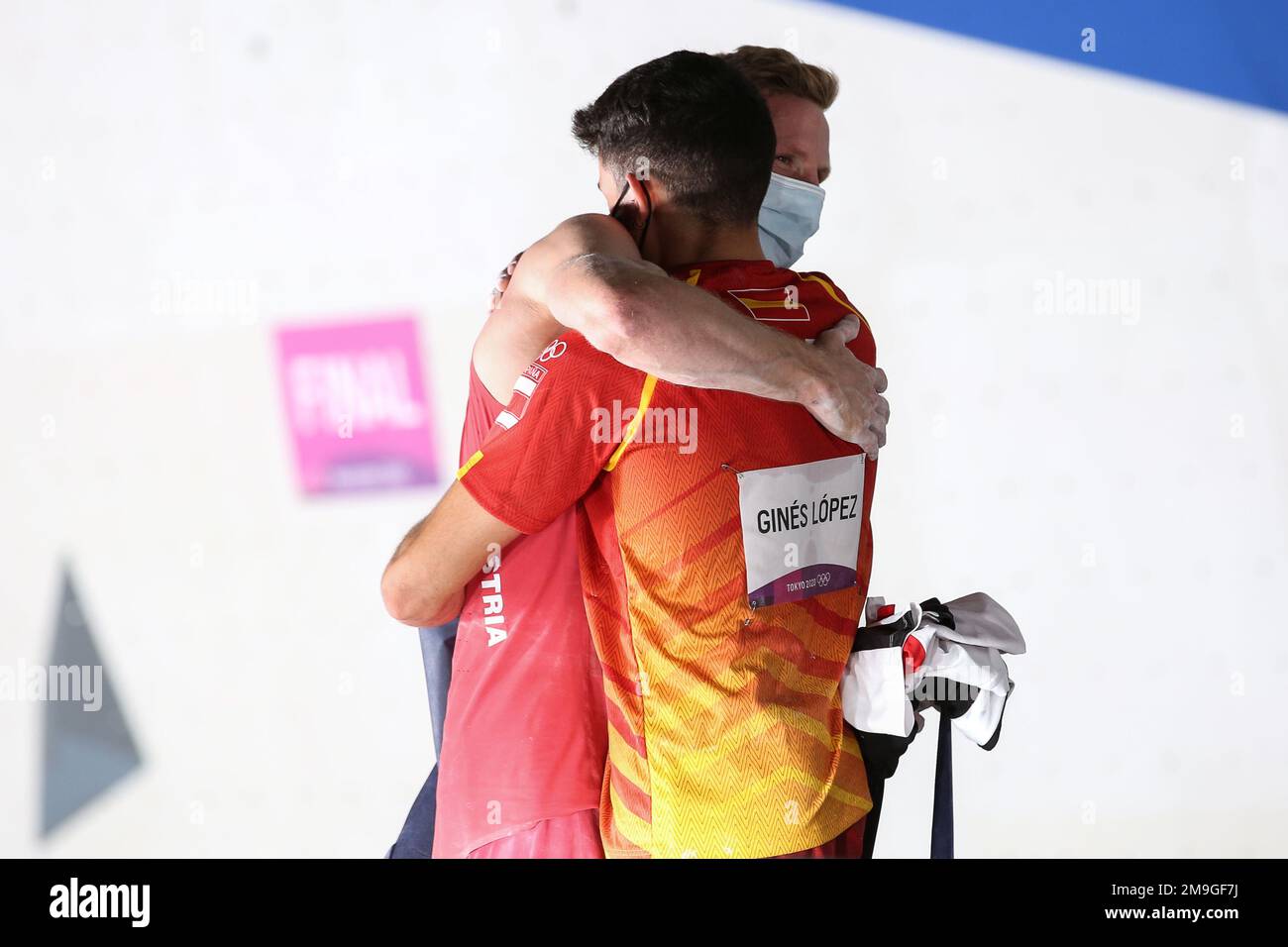 AUG 5, 2021 - TOKYO, JAPAN: Alberto GINES LOPEZ celebrates winning the ...