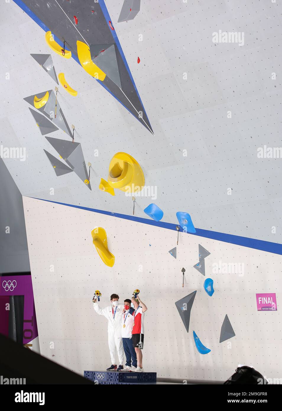 AUG 5, 2021 - TOKYO, JAPAN: (L-R) Nathaniel COLEMAN, Alberto GINES ...