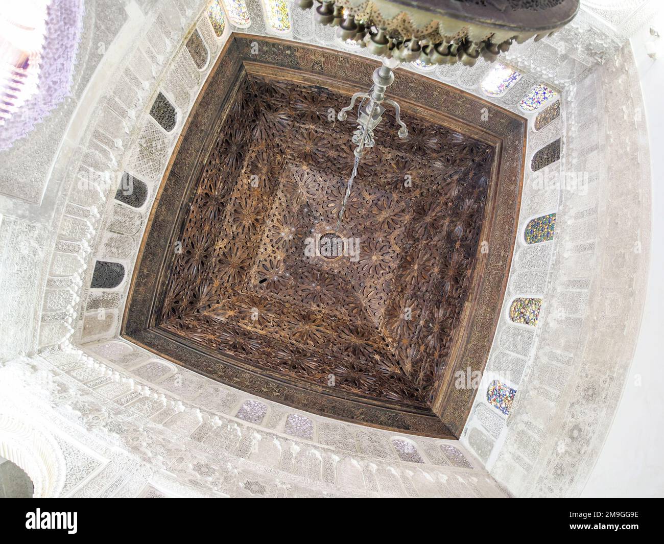 View of the Al-Attarine Madrasa in Fes, Morocco Stock Photo - Alamy