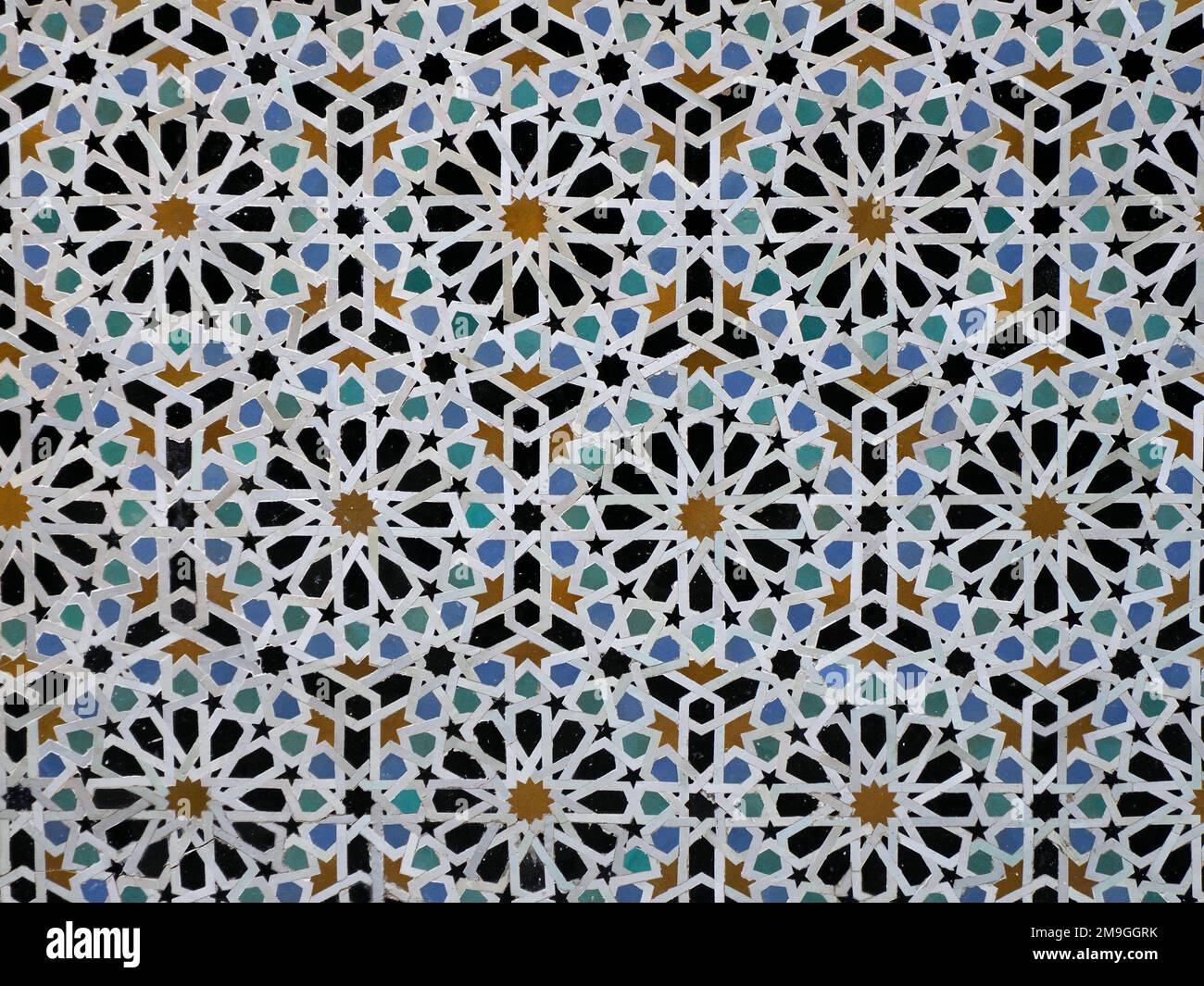 View of the Al-Attarine Madrasa in Fes, Morocco Stock Photo - Alamy