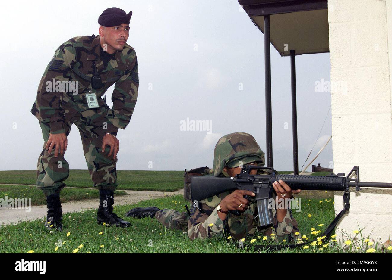 Technical Sergeant Hector Soler, USAF, an instructor with the 305th ...