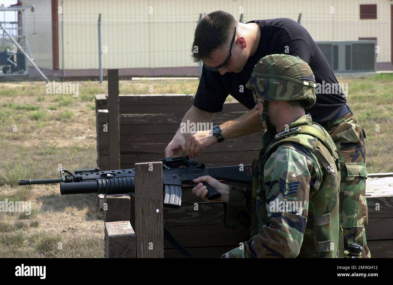 STAFF Sergeant (SSGT) Brian Pederson and SSGT Richard Hunt, 39th ...