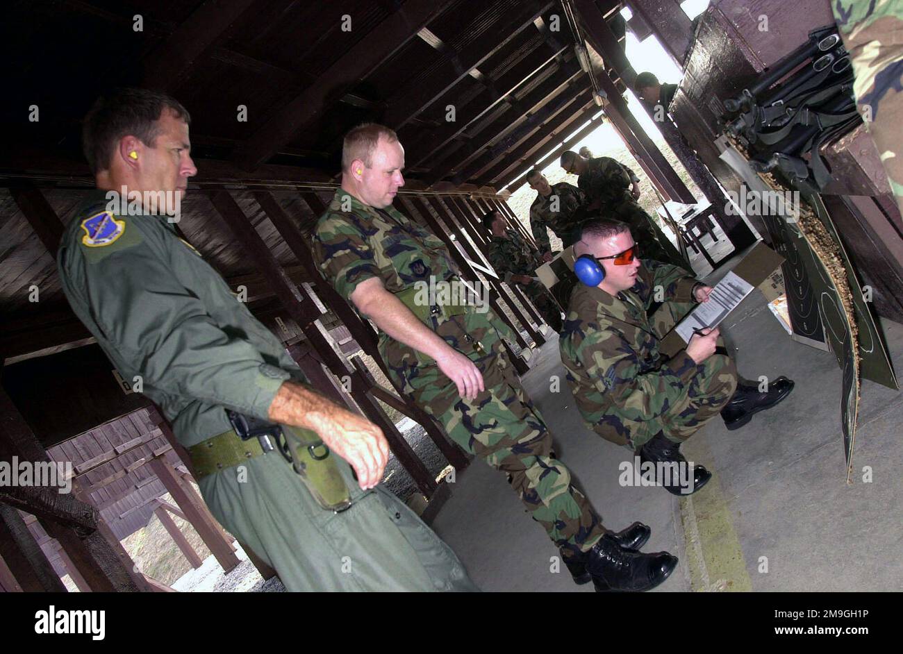 At a Marksmanship Challenge competition Colonel Rudy Wright, USAF ...