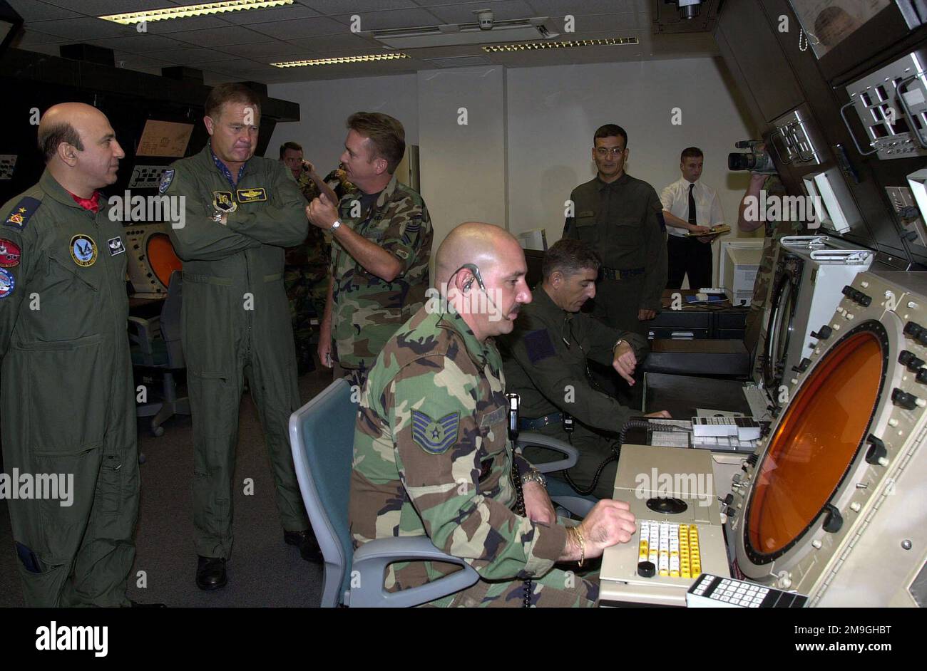 On a tour, Lieutenant General Ronald Keys, USAF, 16th Air Force ...