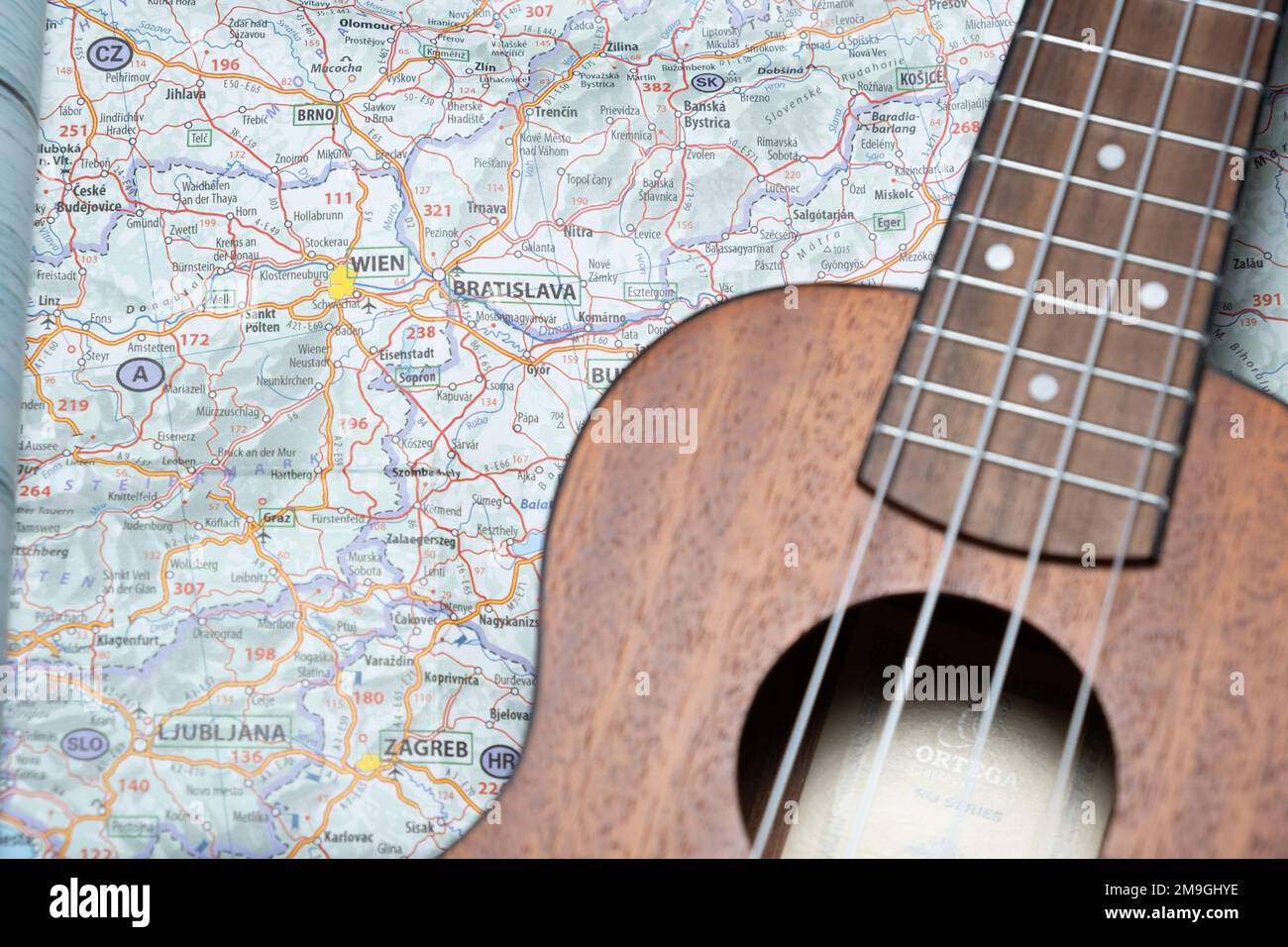 Top view lines map hi-res stock photography and images - Alamy