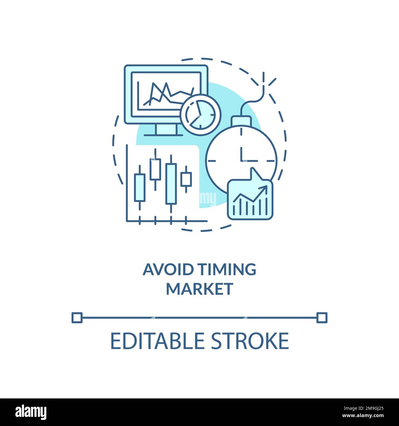 Avoid timing market turquoise concept icon Stock Vector Image & Art - Alamy Avoid timing market turquoise concept icon Stock Vector Image & Art - Alamy