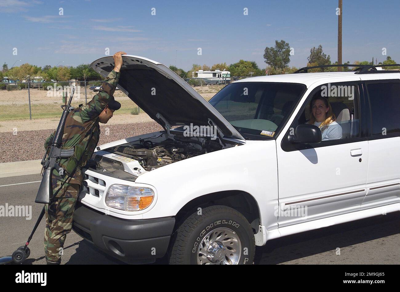 355th Security Forces Squadron personnel at Davis-Monthan Air Force ...