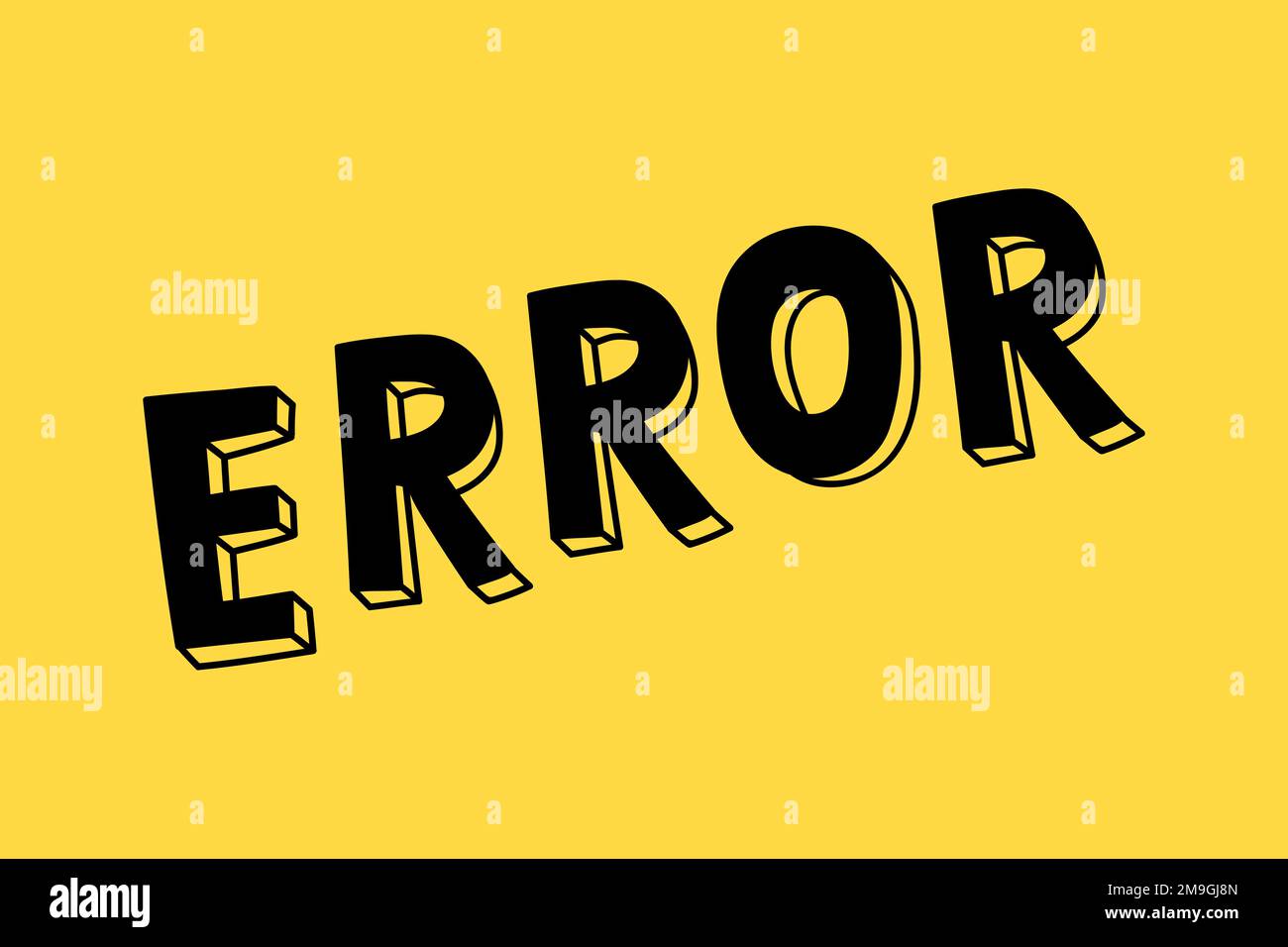 Error vector lettering font typography Stock Vector Image & Art - Alamy