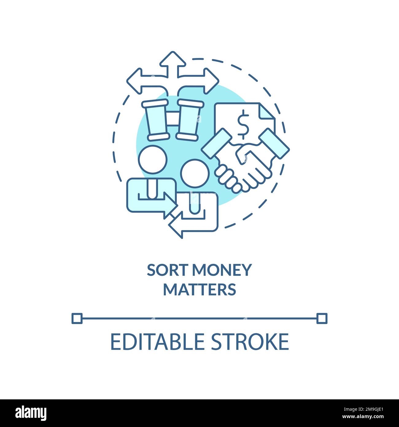 Money matters Stock Vector Images - Alamy