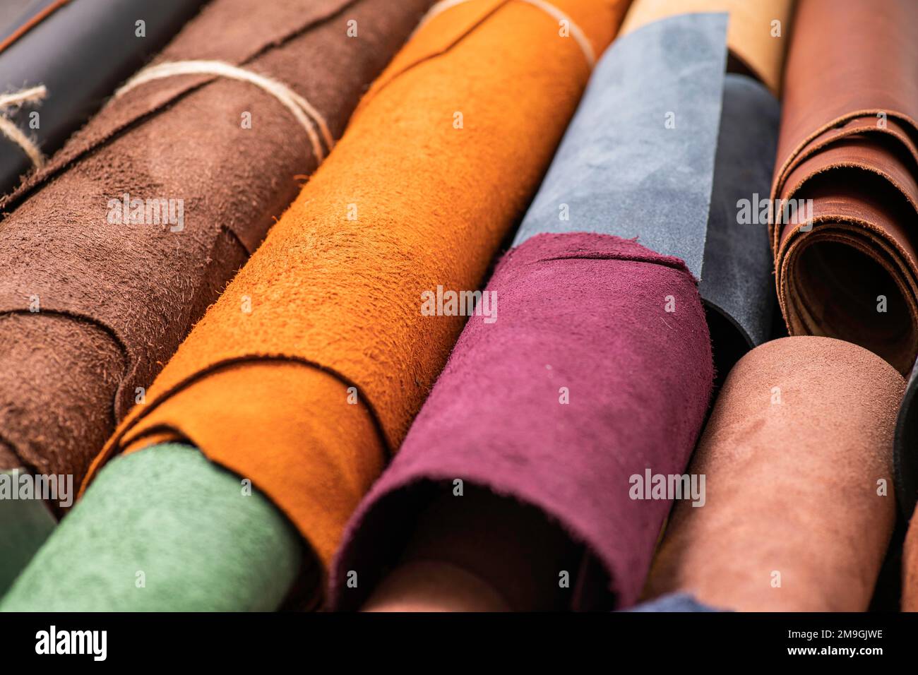 Cowhide craft hi-res stock photography and images - Alamy