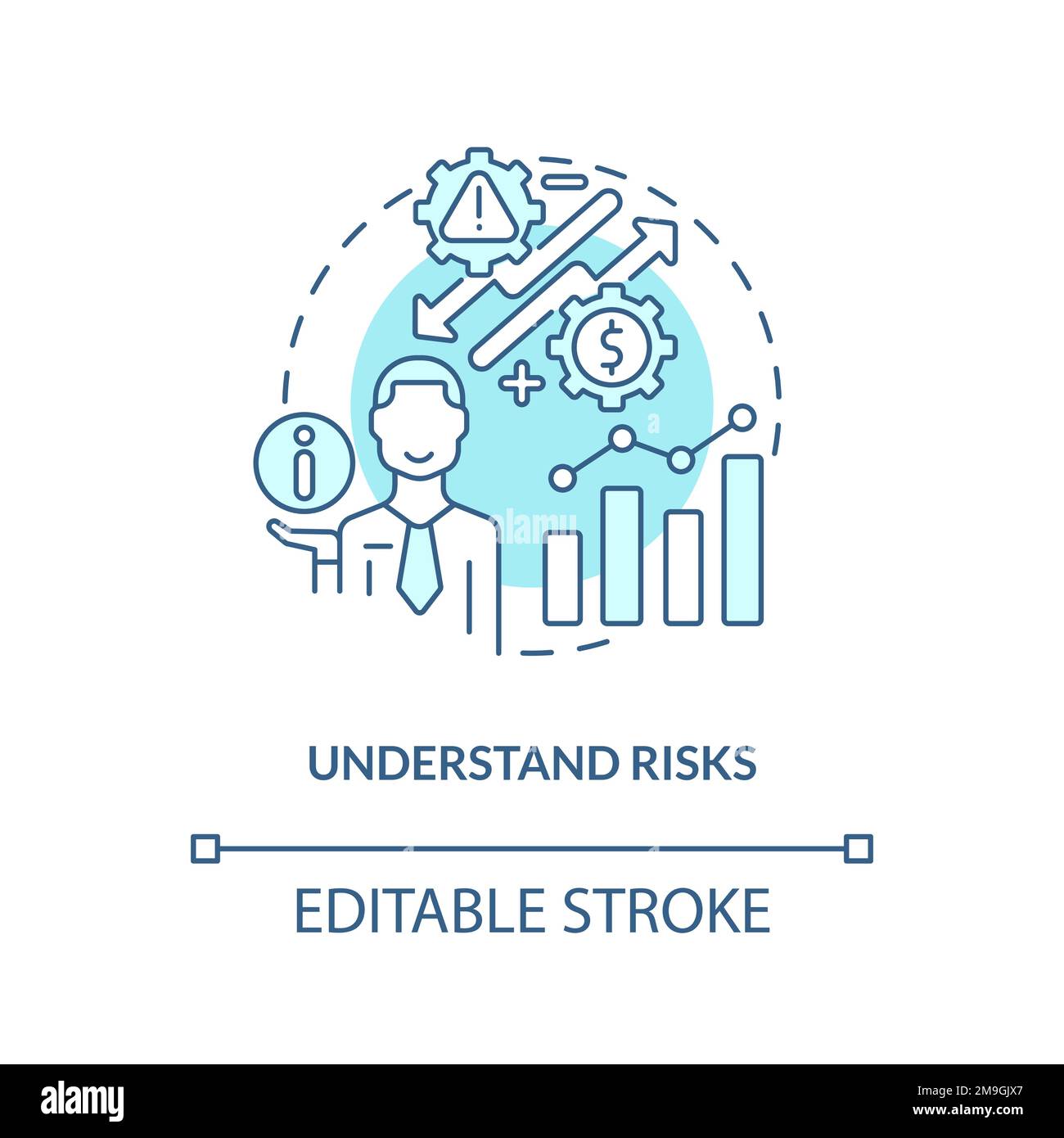 Understand risks turquoise concept icon Stock Vector Image & Art - Alamy Understand risks turquoise concept icon Stock Vector Image & Art - Alamy