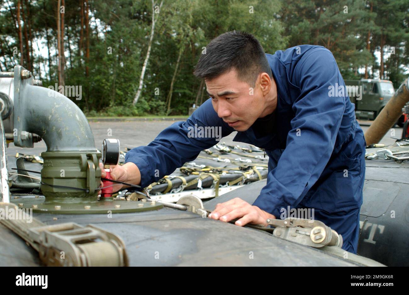 STAFF Sergeant Jeff Mikkelsen, USAF, 86th Supply Squadron, Fuels ...