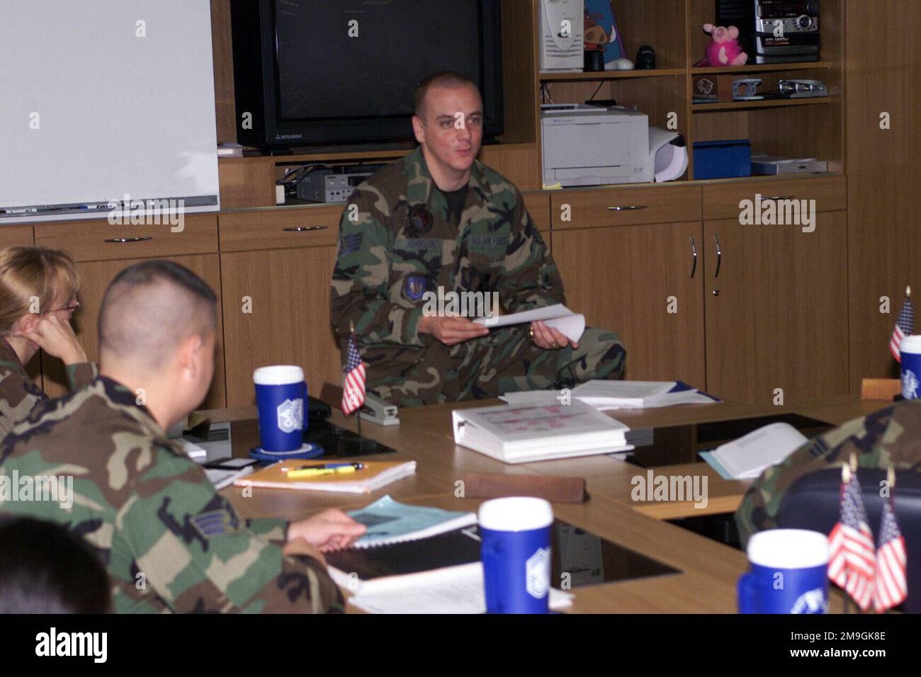 STAFF Sergeant Lonney Johnson, USAF, AIRMAN Leadership School ...