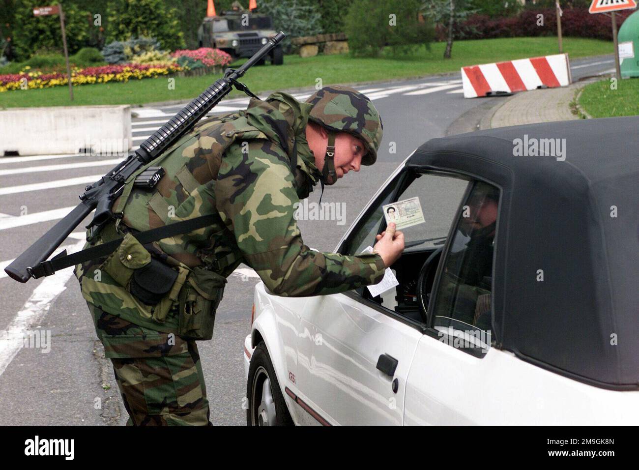 AIRMAN First Class Kevin Bentley, USAF, 52nd Security Forces Squadron ...