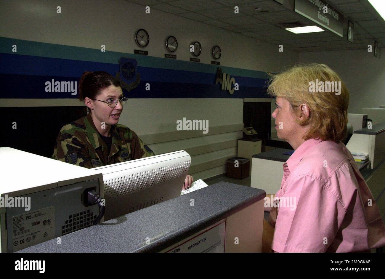 STAFF Sergeant Veronica Westrich, USAF, (left), 728th Air Mobility ...
