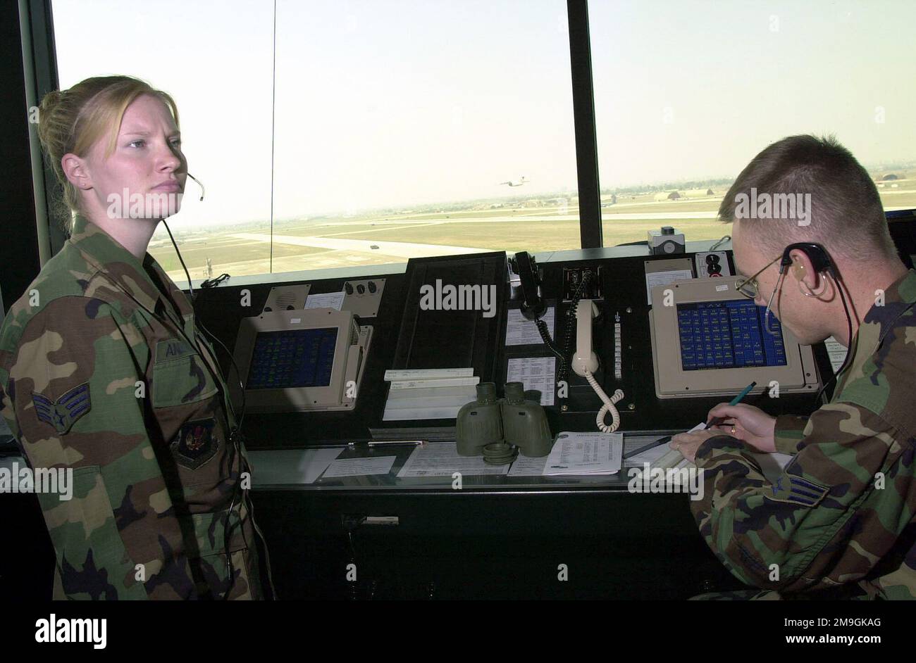 SENIOR AIRMAN Sarah Anderson, USAF, (left), 39th Operation Support ...