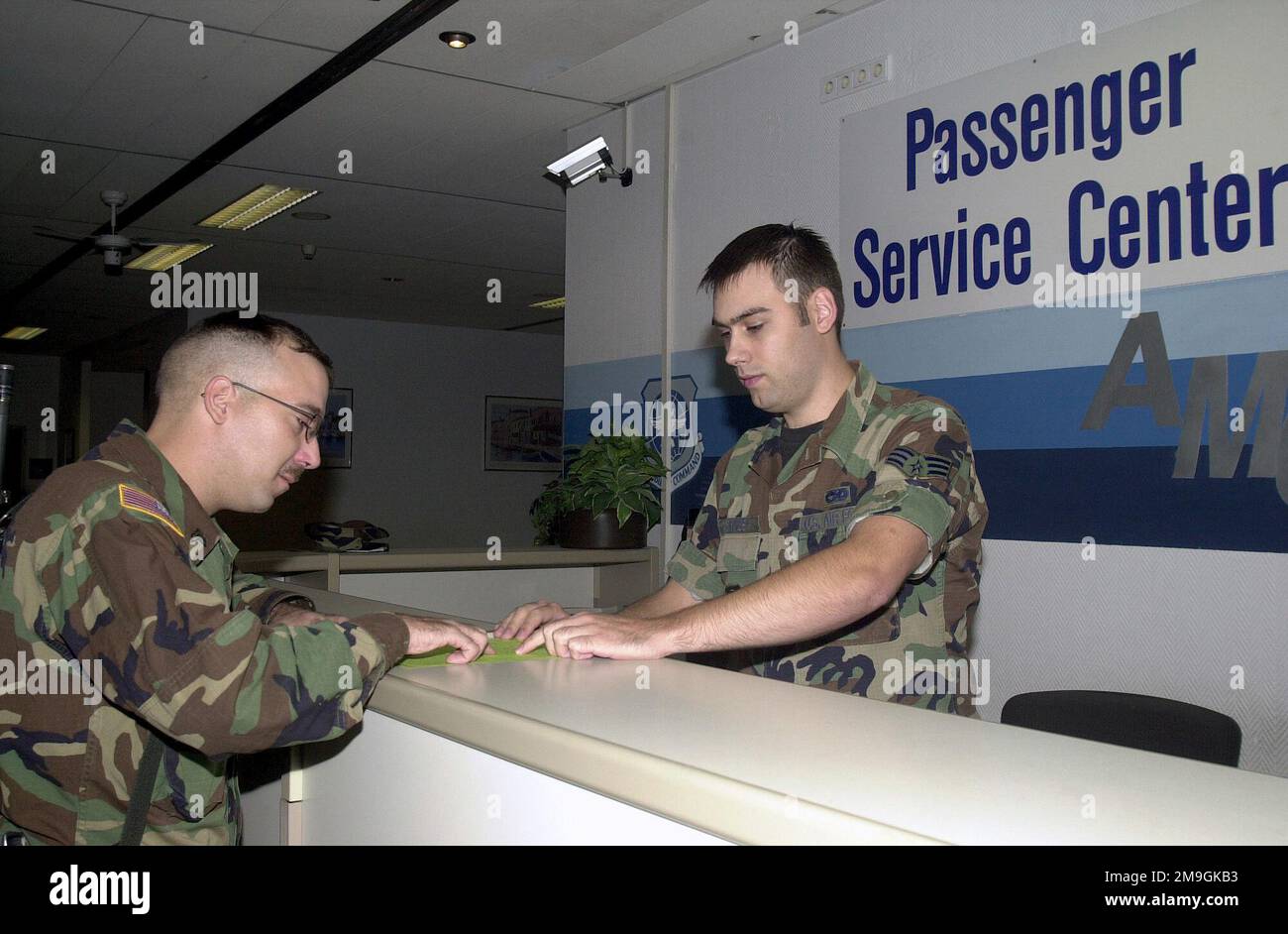 Passenger Service Center Agent, AIRMAN SENIOR AIRMAN Robert McKinley ...