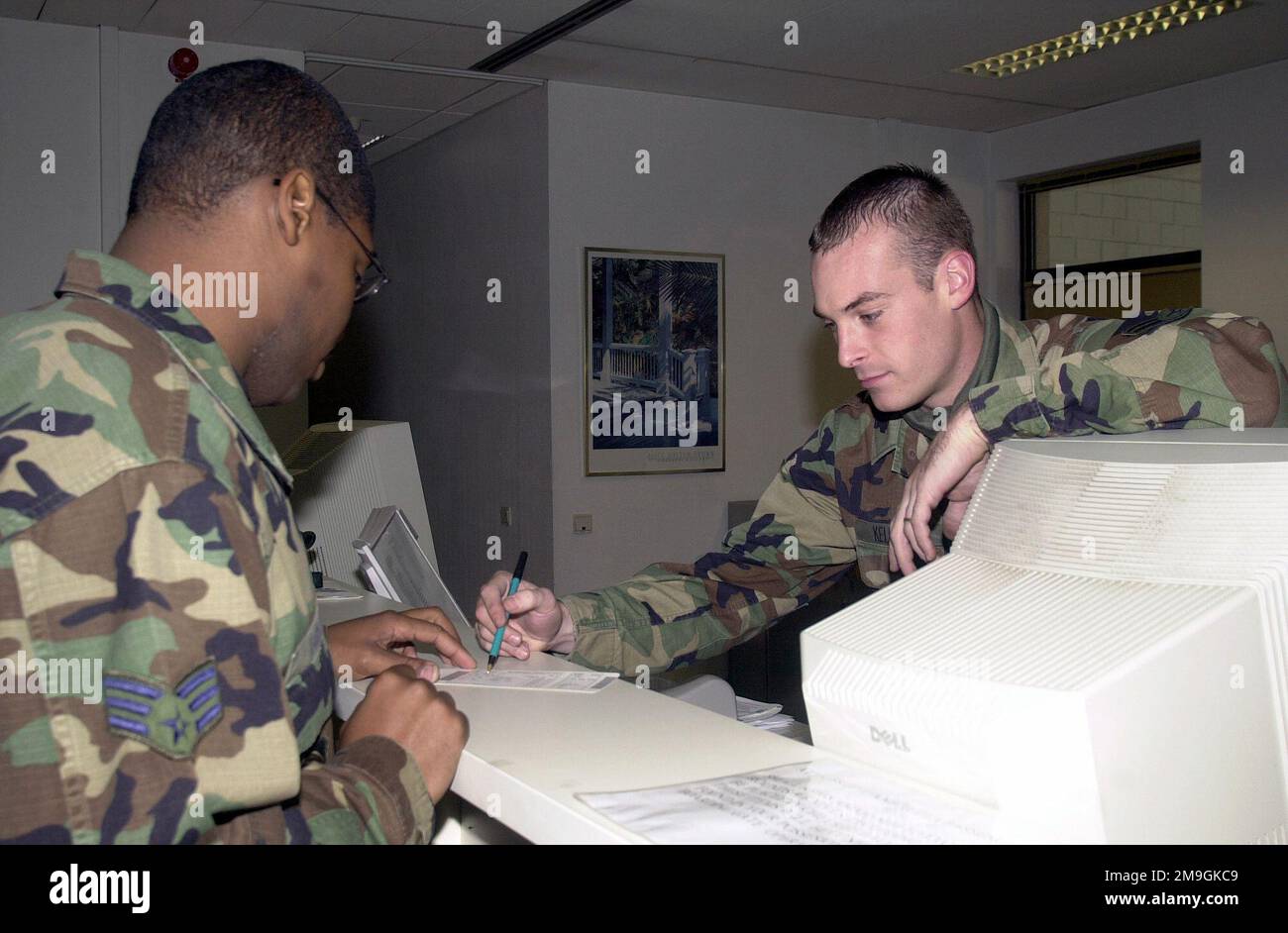 Passenger Service Center Agent, AIRMAN First Class Casey Keller, USAF ...