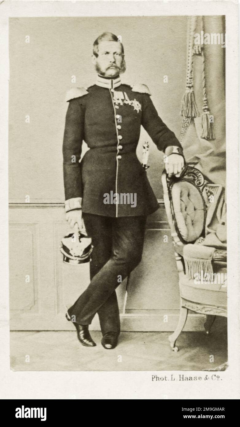 Prince Frederick William, Kaiser William III, King of Prussia, 1860's ...
