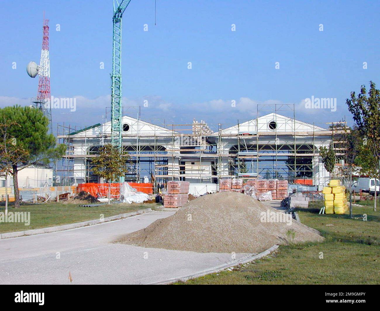 010928-F-0558K-002. [Complete] Scene Caption: A new Flightline Main ...