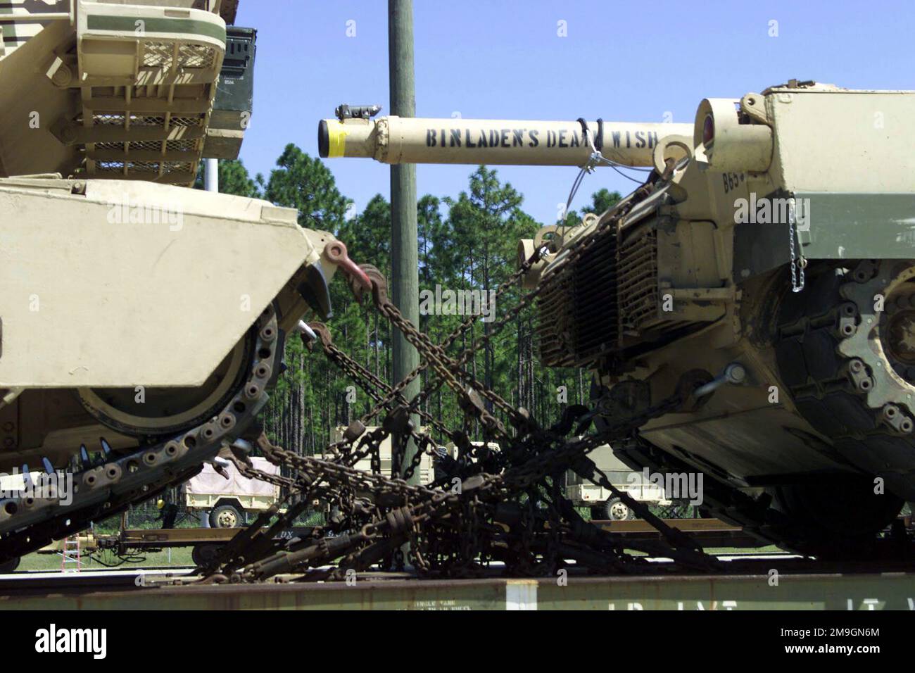 US Army (USA) M1A1 Abrams Main Battle Tanks (MBT) from the 1ST ...