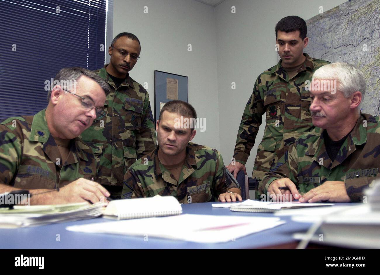 During the mobilization for Operation NOBLE EAGLE, at the 192nd Fighter Wings Survival Recovery ...