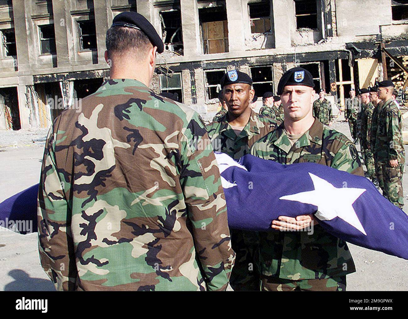 011011-A-8889P-010. [Complete] Scene Caption: US Army (USA) Soldiers ...