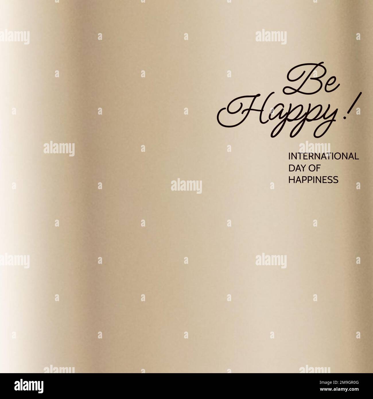 Composition of international day of happiness text and be happy text on ...