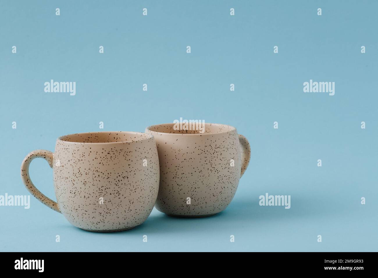 Two porcelain coffee cups hi-res stock photography and images - Alamy