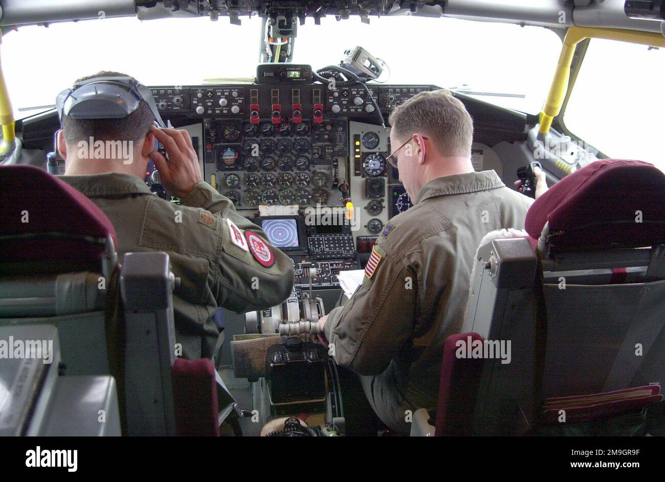 On the ramp at Lincoln Municipal Airport, Major Steve Burke, USAF ...