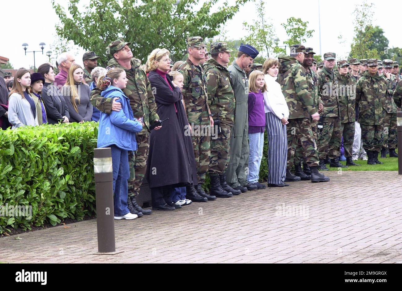 Members of the United States Air Force and family members stationed at ...