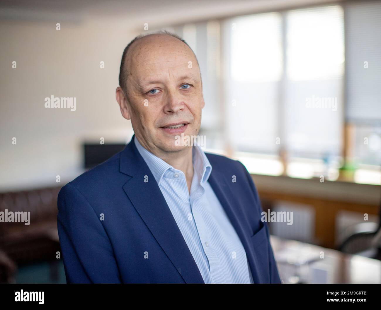 In her office at castle buildings stormont hi-res stock photography and ...