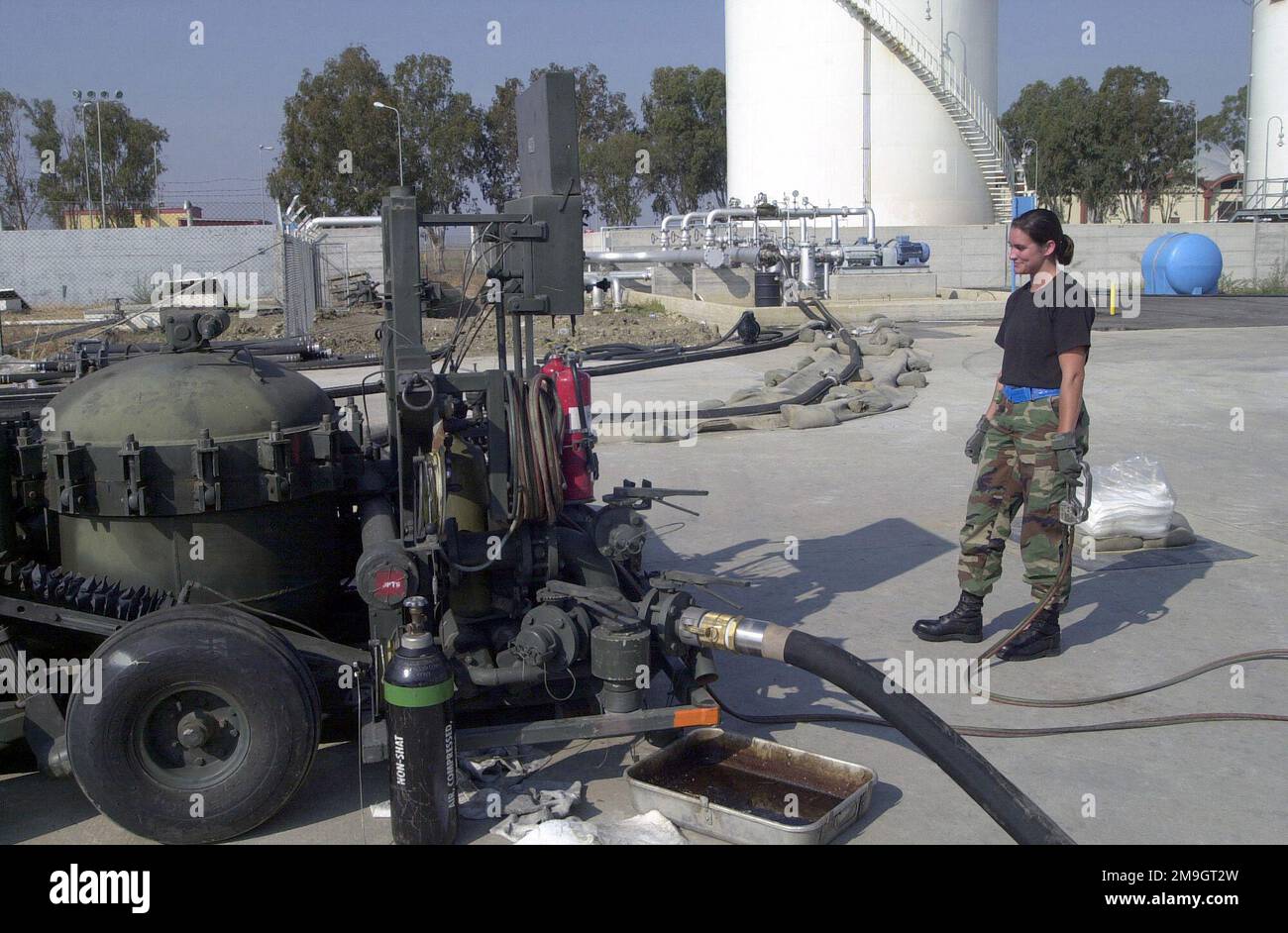 STAFF Sergeant Julia Nelson, US Air Force (USAF), fuels specialist ...
