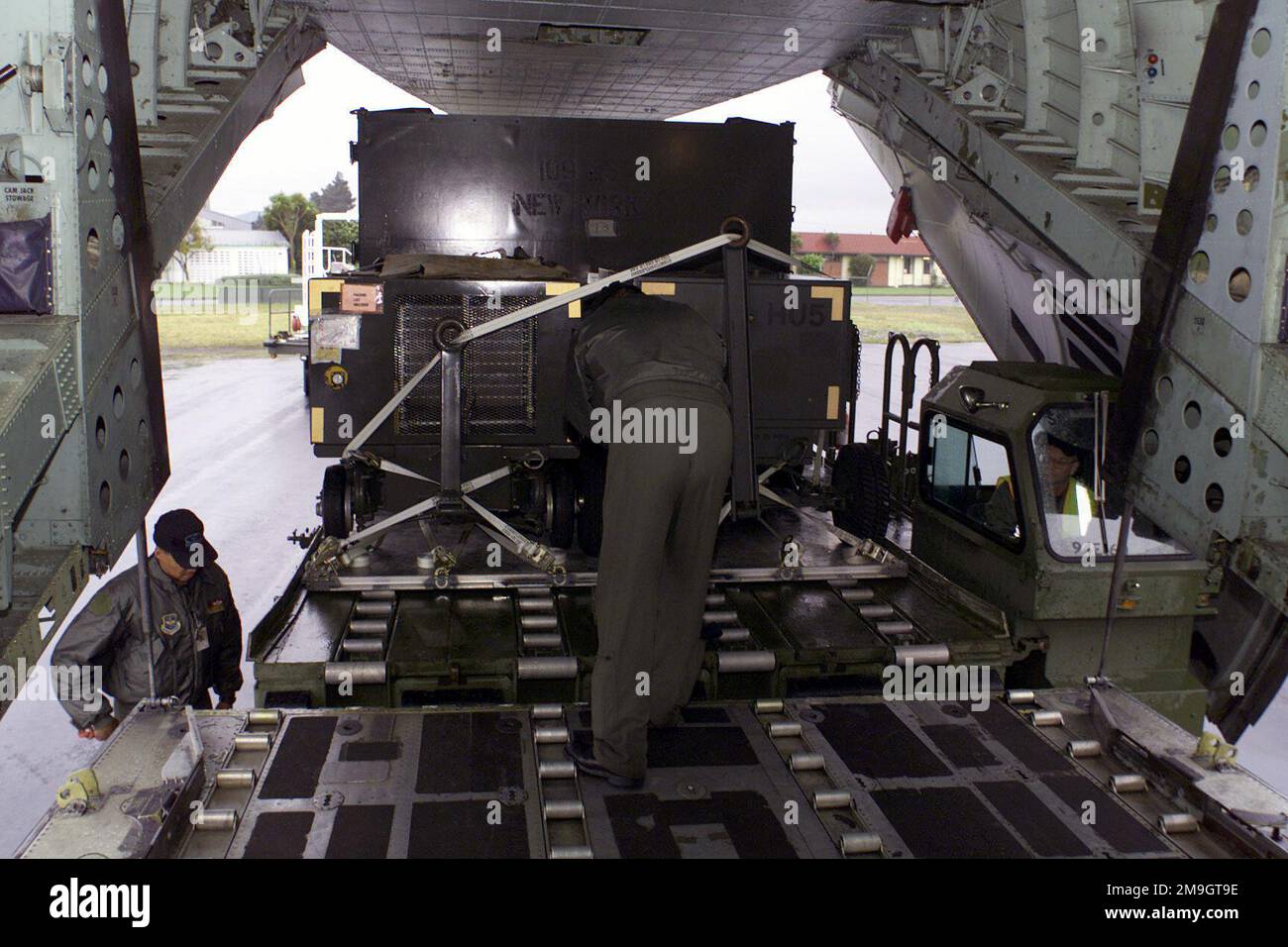 Loadmasters work with the K-Loader driver to fine-tune the alignment ...