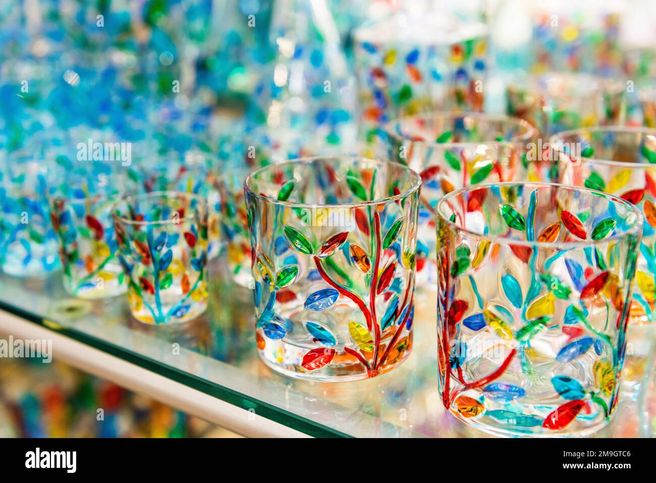 Famous Murano Glass. Tradional Murano glass figures in store. MURANO ...