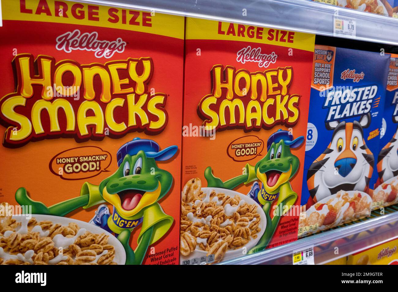 Smacks Cereal Box