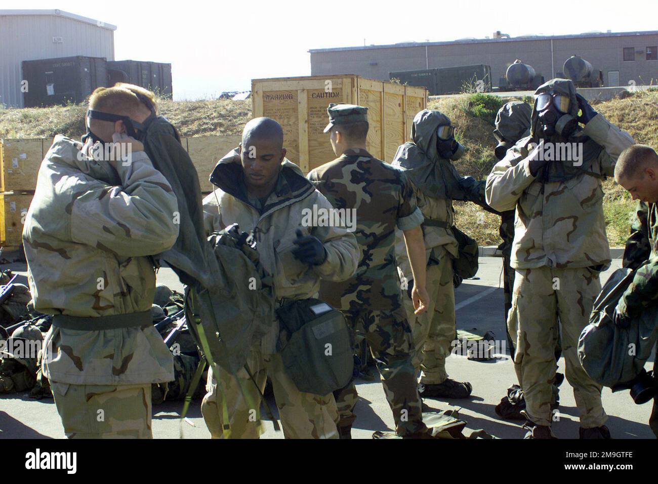 US Marines from G Company, 2nd Battalion, 4th Marine Regiment take off ...