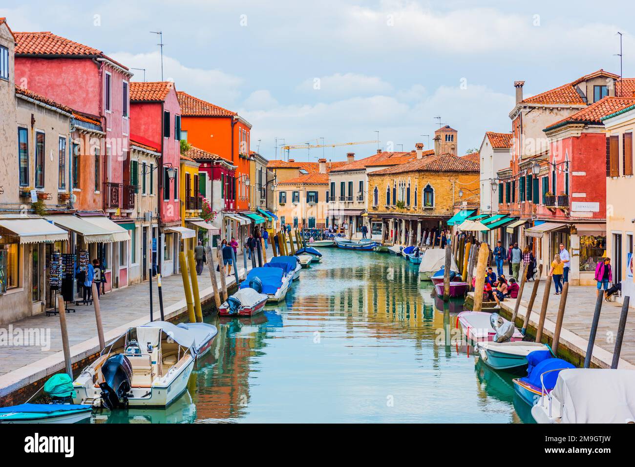 MURANO ISLAND, ITALY - SEPTEMBER 25, 2019: MURANO ISLAND, VENICE, ITALY ...
