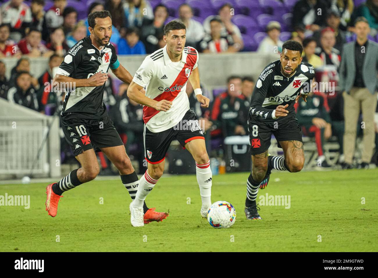 Orlando, Florida, USA, January 18, 2023, River Plate player Jose ...