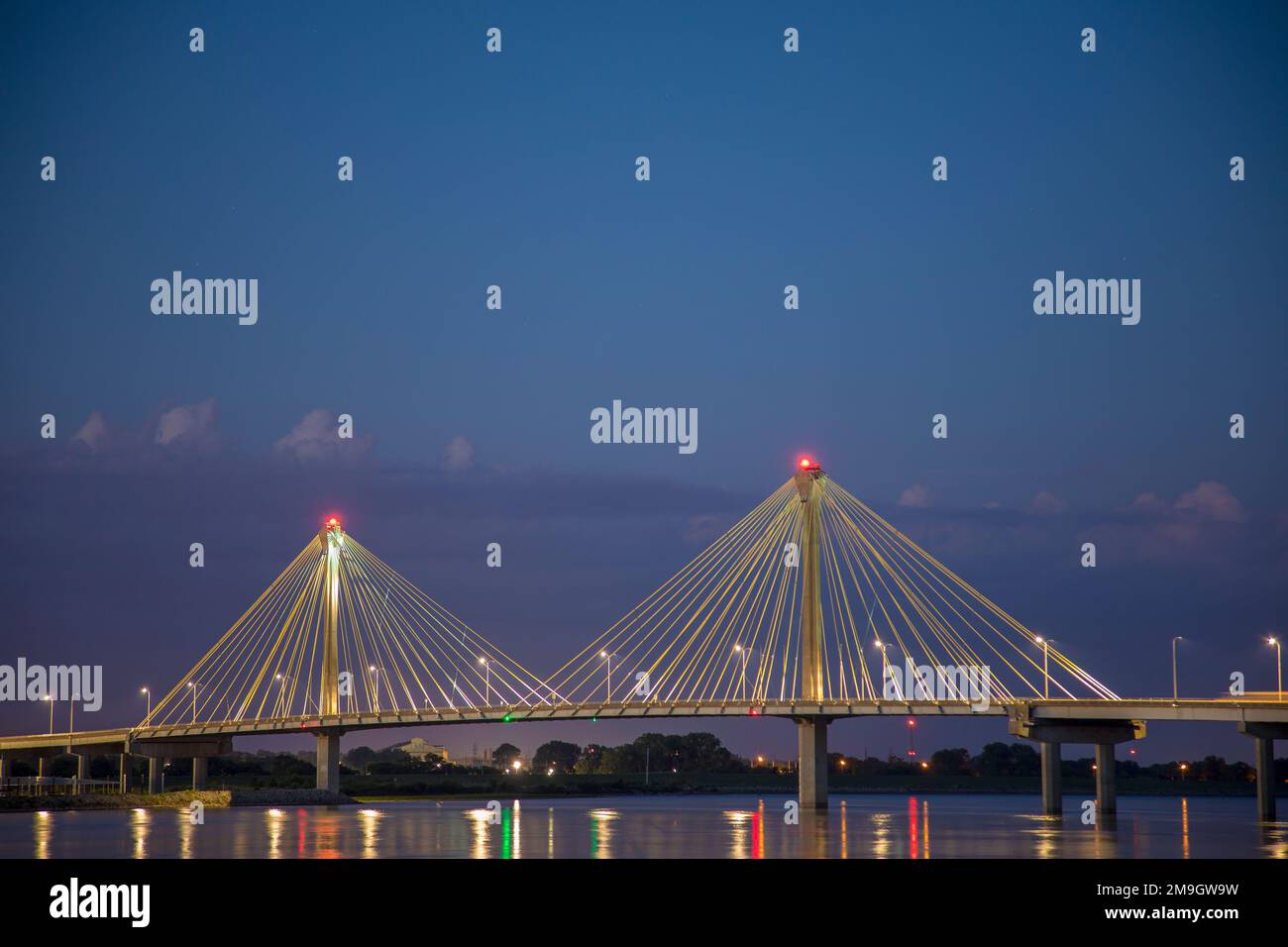 Clark bridge mississippi river hi-res stock photography and images - Alamy