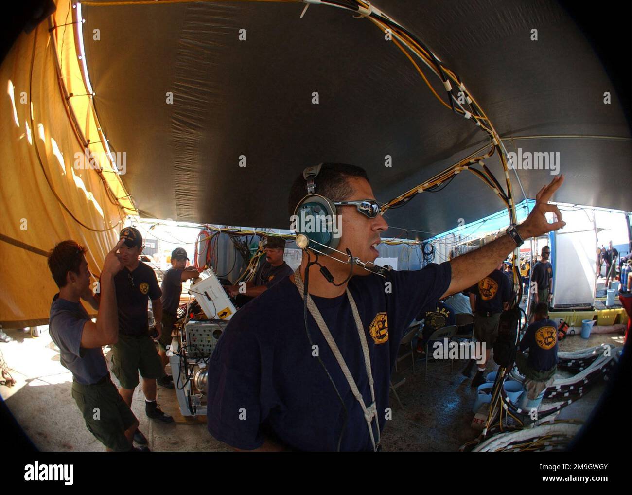 011019-N-3093M-023. Base: Crowley 450-10 Barge Scene Major Command ...